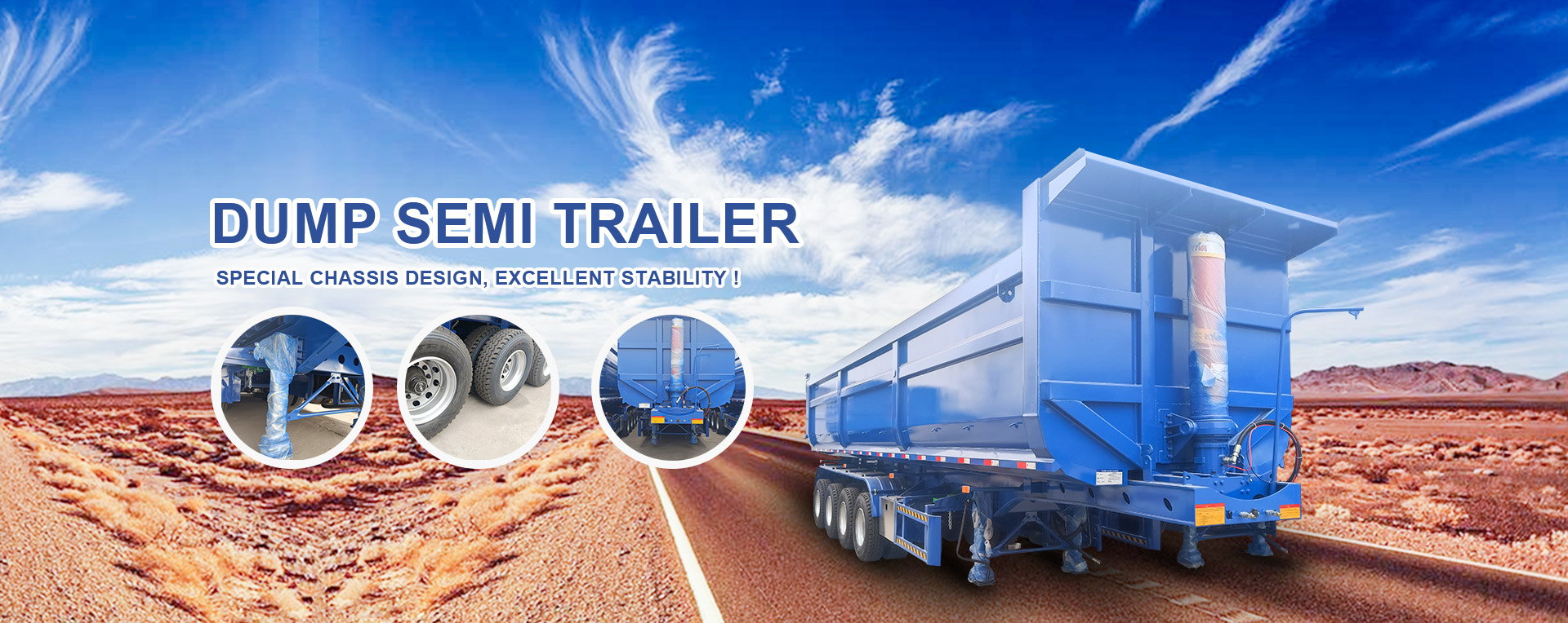 Dump Semi Trailer, Low bed &Flatbed Semi Trailer, Tanker Semi Trailer ...